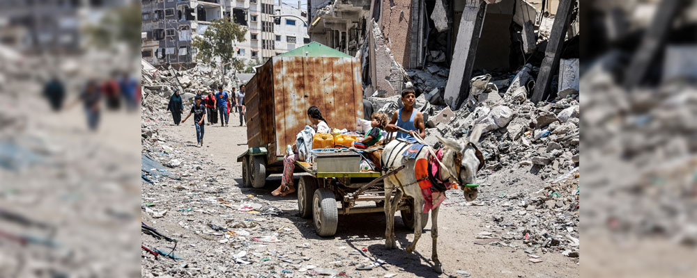 Heavy bombardment continues in Gaza City’s Shujaiya district « Nepal Page