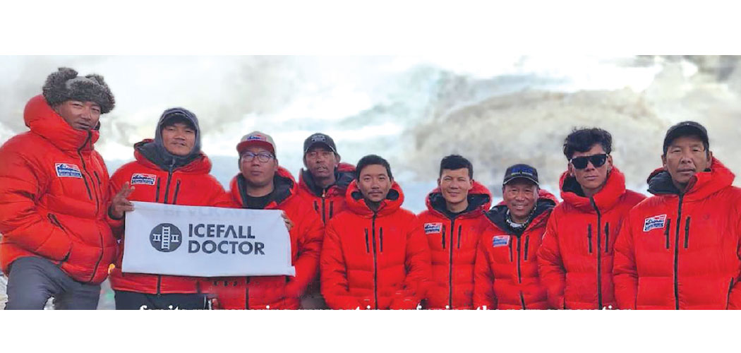 Icefall doctors head to Base Camp for Sagarmatha expeditions « Nepal Page