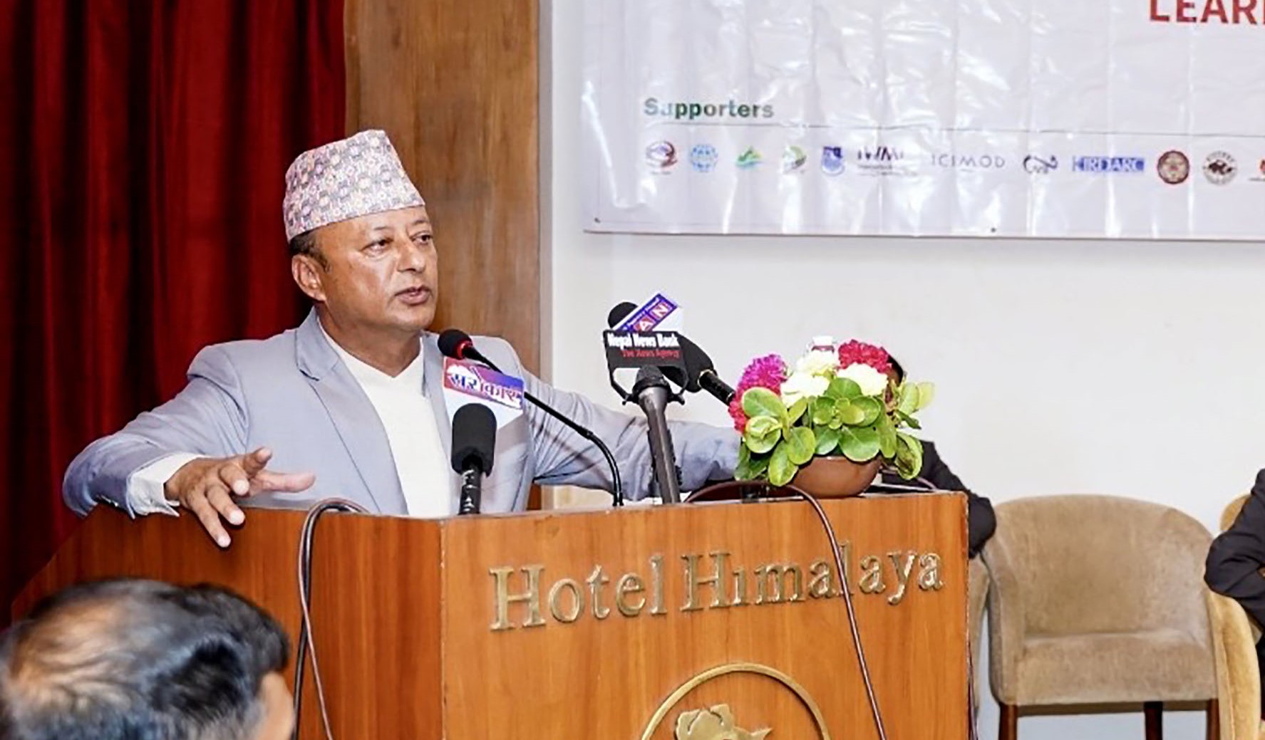 Minister Khadka expresses commitment to managing budget for conservation of glaciers « Nepal Page